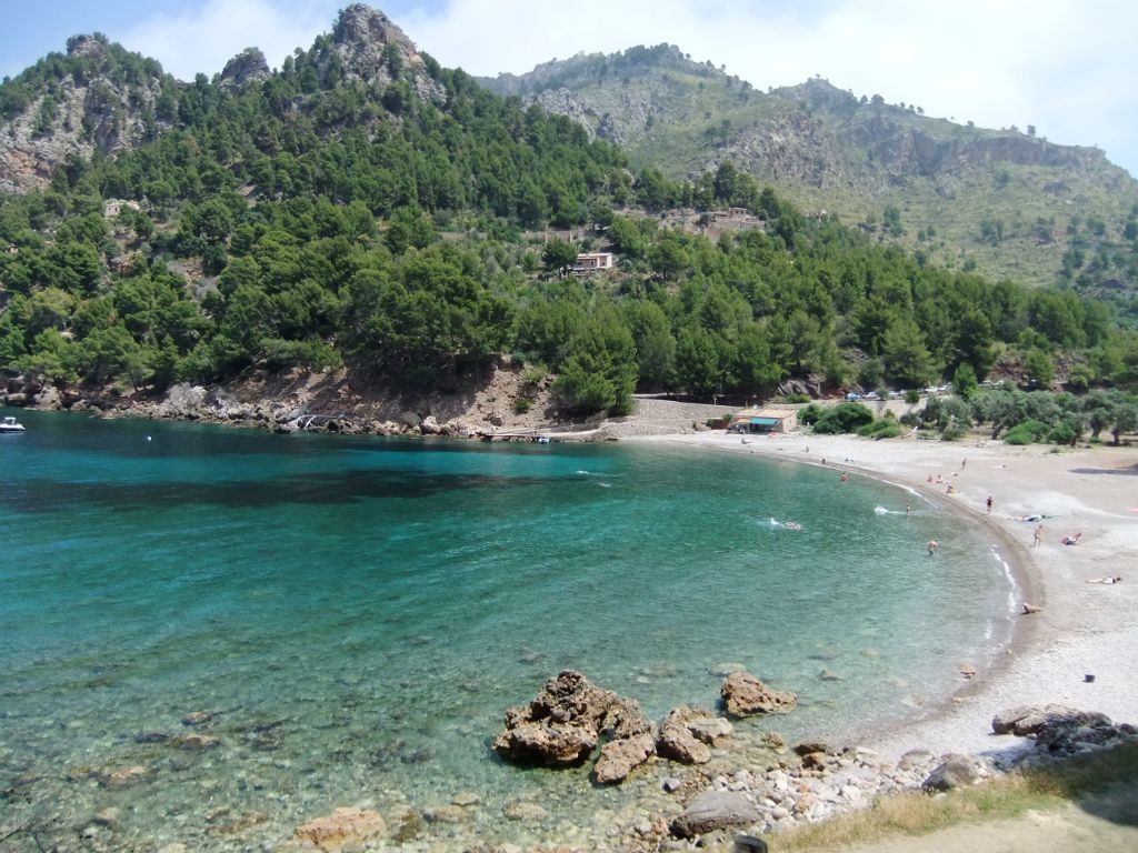 Cala Tuent - strand in het noorden van Mallorca