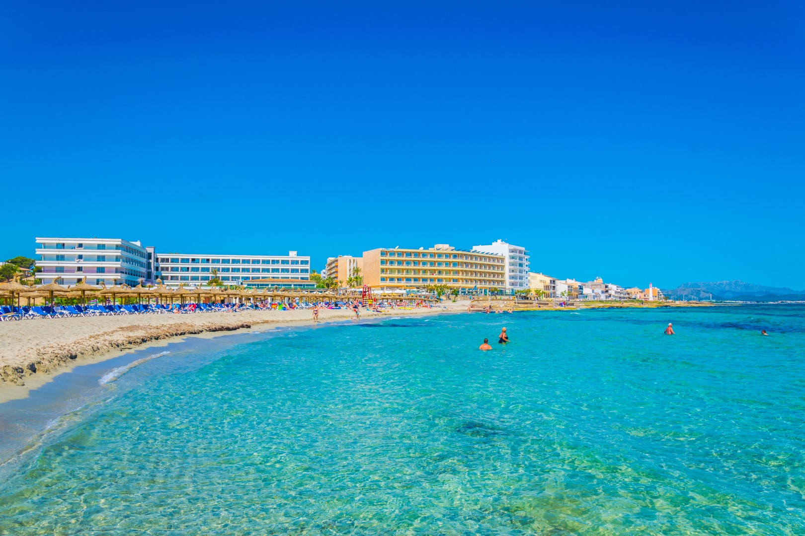 Can Picafort - populaire badplaats in Noord-Mallorca